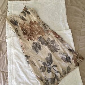 Max Studio | Dresses | Used Max Studio Blush Floral Print Slip Dress ...